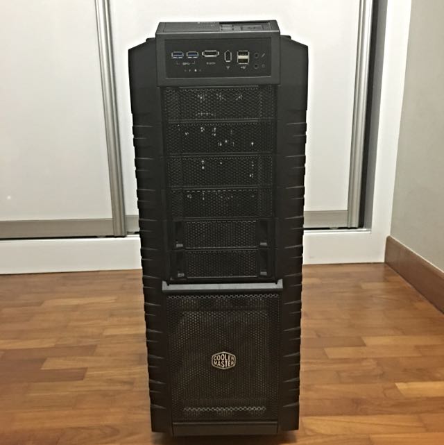 Used Cooler Master Haf X Full Tower PC Case Gaming, Computers & Tech ...