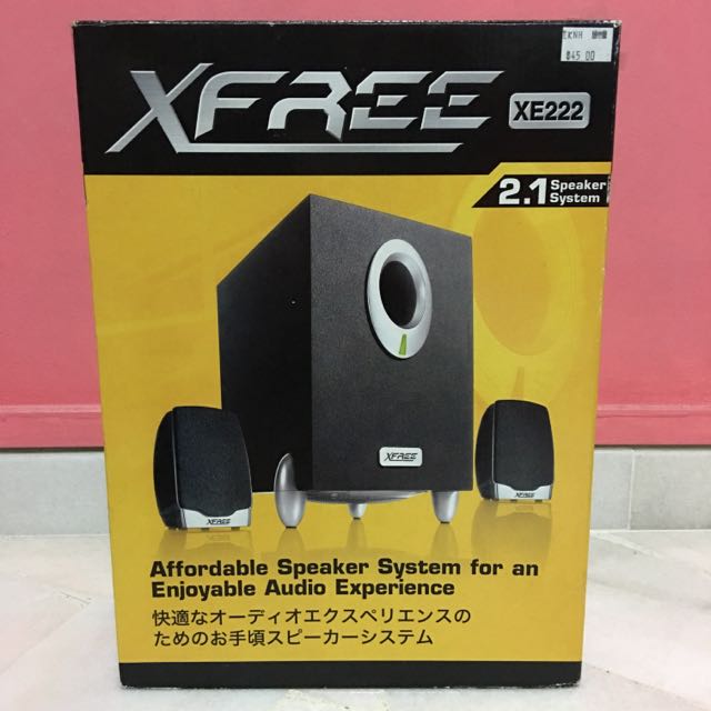 XFree XE222 Speakers, Computers & Tech, Parts & Accessories, Networking ...
