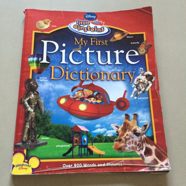 Disney Little Einstein (My First Picture Dictionary), Hobbies & Toys ...