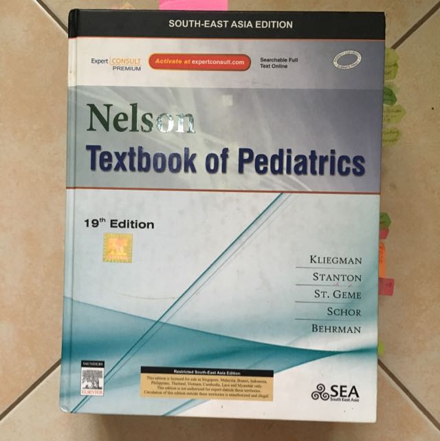 Nelson Textbook of Pediatrics 19th Ed, Hobbies & Toys, Books ...