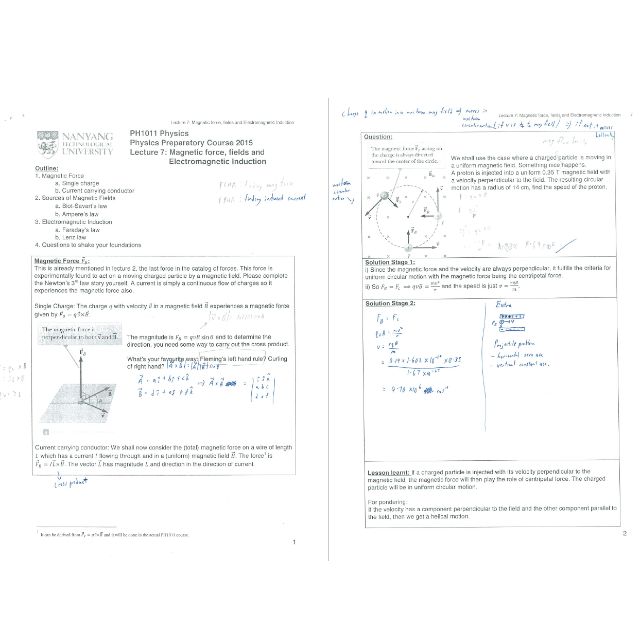 PH1011 PRE-UNI Supplementary Physics Notes Soft copy, Hobbies & Toys ...