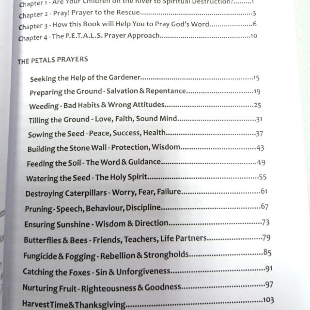 (Ordered) Praying Effectively To Alter Lives, The Petals Prayer Book ...