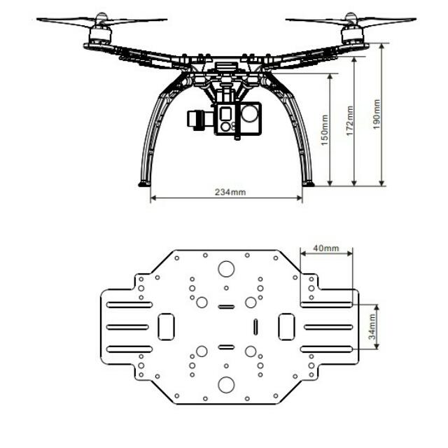 S500 Quadcopter Drone Frame Kit Bnib Computers And Tech Parts And Accessories Networking On Carousell 