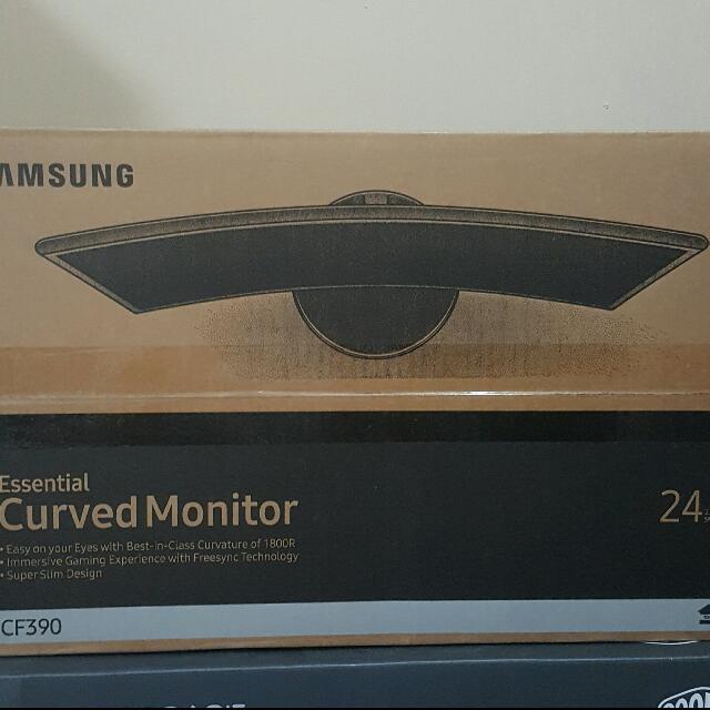 Samsung 24" Curve C24F390 Monitor, Health & Nutrition, Health Monitors ...