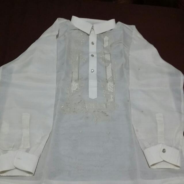 Barong Tagalog, Men's Fashion, Muslim Wear, Sarong on Carousell