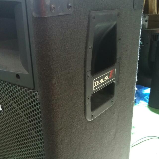 DAS Audio PF-115 Passive Speakers, Audio, Soundbars, Speakers & Amplifiers on Carousell