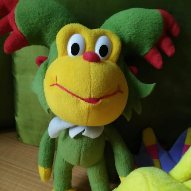 Monkey & Fish Plush (Kiki & Oscar), Hobbies & Toys, Toys & Games on ...