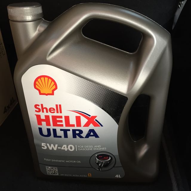 Shell Helix Ultra 5W40 (4L) Fully Synthetic, Car Accessories on Carousell