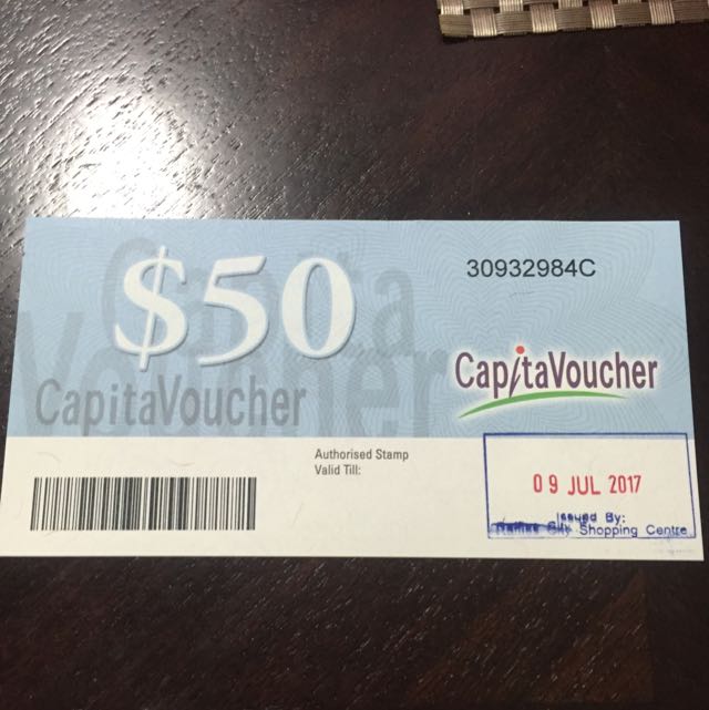 CapitaVoucher, Tickets & Vouchers, Vouchers on Carousell