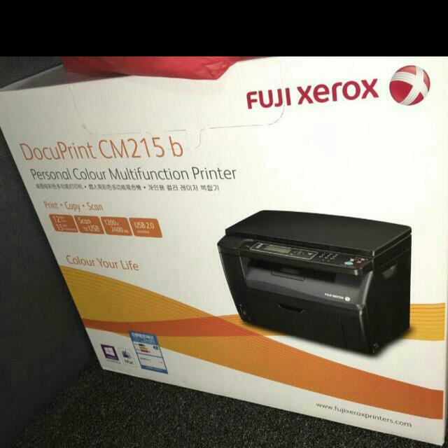 Fuji Xerox Printer CM215b Color Multifunction Printer(Print,Copy,Scan ...