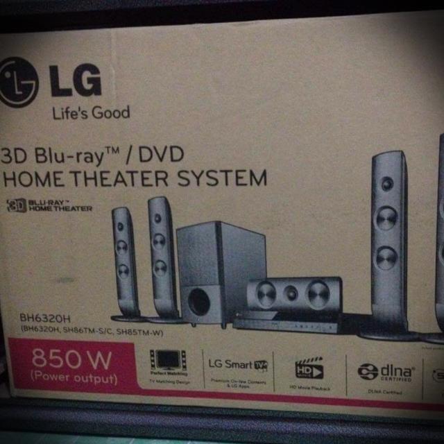 LG BH6320H 3D Blu-ray DVD Home Theater System, TV & Home Appliances, TV & Entertainment ...