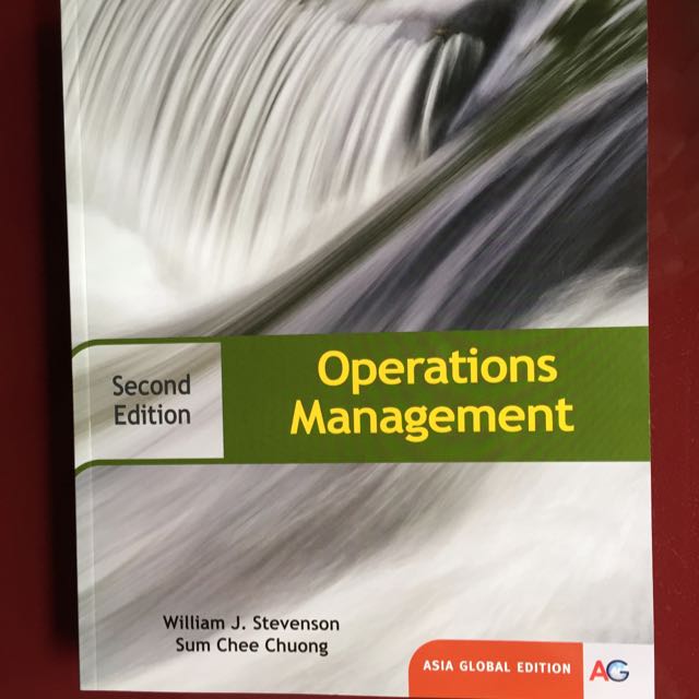 Operations Management 2nd Edition, Hobbies & Toys, Books & Magazines ...
