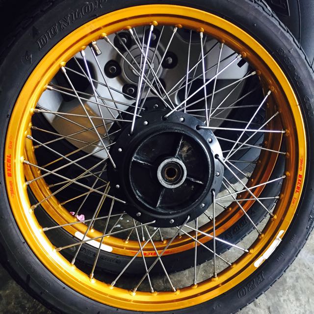 *RESERVED*takasago excel rim japan, Motorcycles on Carousell
