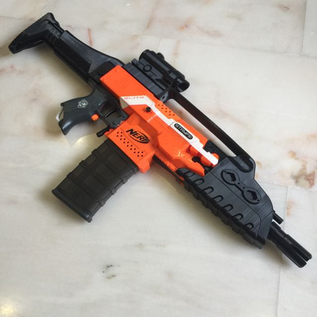 ( Reserved ) F10555 XM8 Conversion Kit For Nerf Stryfe, Hobbies & Toys ...