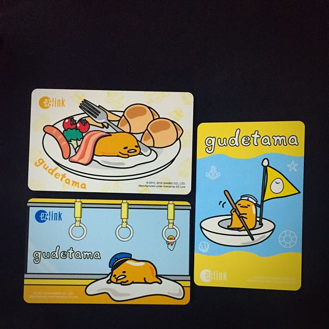 Limited Edition Gudetama Ez-link Card, Everything Else on Carousell