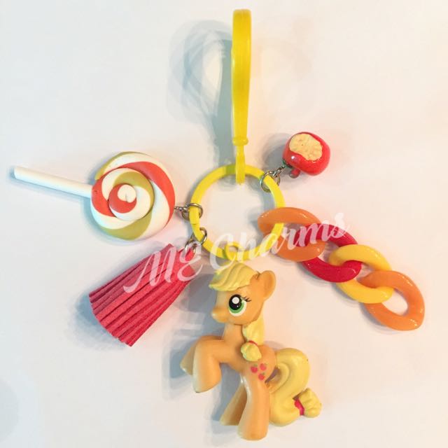 My Little Pony AppleJack Bag Charms/ Fobs, Babies & Kids, Going Out ...