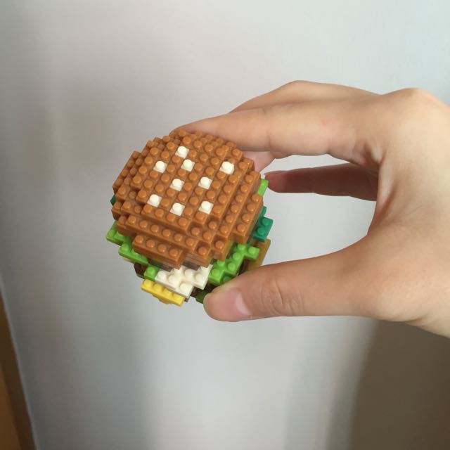 McDonald's Juicy Burger Nanoblock, Hobbies & Toys, Toys & Games on ...