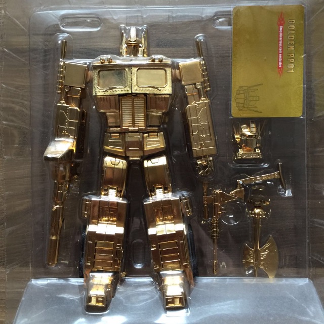 MIB - igear Transformers Golden PP01 Faith leader Optimus Prime ...