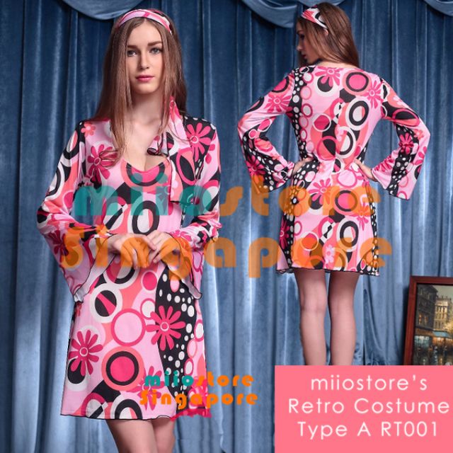RENT/BUY Retro Costume Singapore miiostore Halloween cosplay disco ...