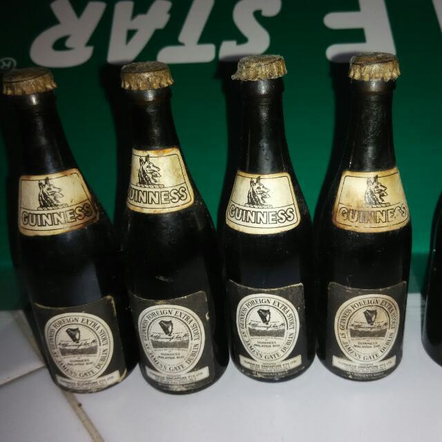 Vintage Miniature 5 Bottle Guinness Stout, Hobbies & Toys, Memorabilia ...