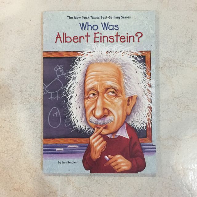 Who Was Albert Einstein, Hobbies & Toys, Books & Magazines, Fiction ...