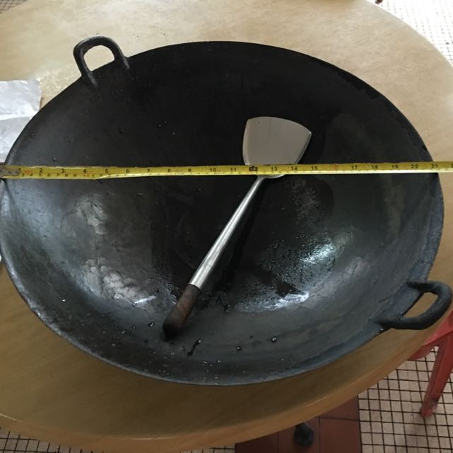 Big Wok 54cm (L) X 15cm (H), Furniture & Home Living, Gardening, Pots ...