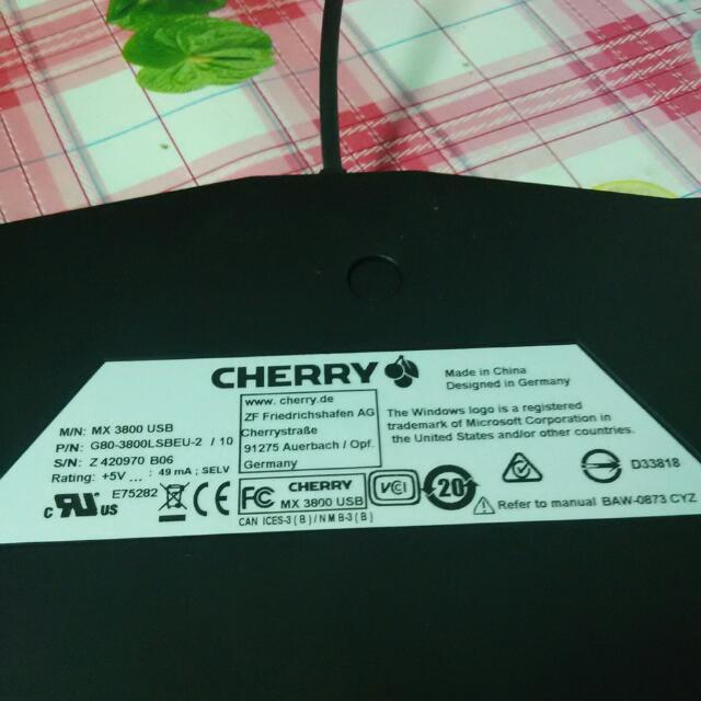 Cherry G80-3800 青軸 機械鍵盤, 電腦＆科技, 電腦周邊及配件, 電腦鍵盤及相關產品 - Carousell
