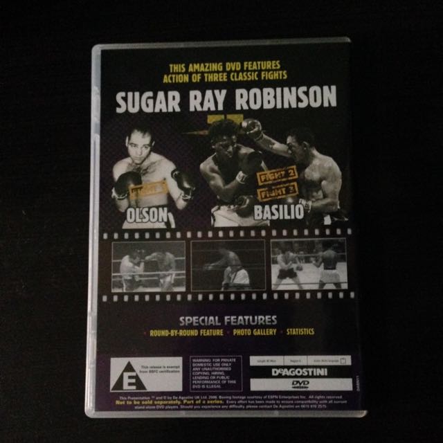 DeAGOSTINI BOXERS(THE UNDISPUTED DVD COLLECTION), Hobbies & Toys ...