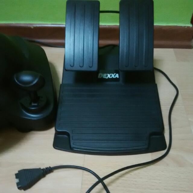 Dexxa Steering Wheel For Pc, Computers & Tech, Parts & Accessories ...