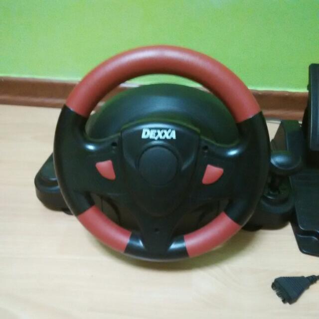 Dexxa Steering Wheel For Pc, Computers & Tech, Parts & Accessories ...