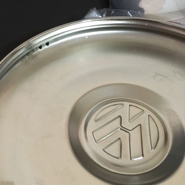 Classic Volkswagen Hubcaps ("One Year" Flat Style) (VW Beetle, Ghia ...
