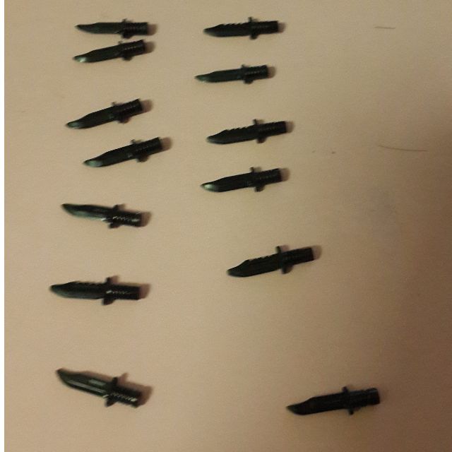 Lego minifigure knife, Hobbies & Toys, Toys & Games on Carousell