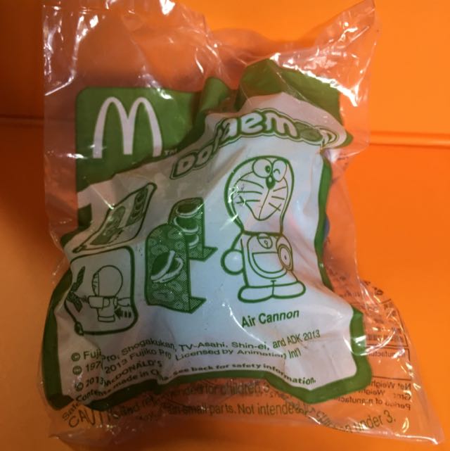 McDonald's Doraemon Air Cannon, Hobbies & Toys, Toys & Games on Carousell