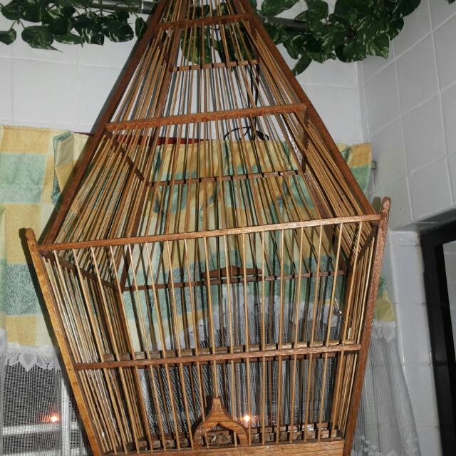 Normal wood mj cage, Everything Else on Carousell