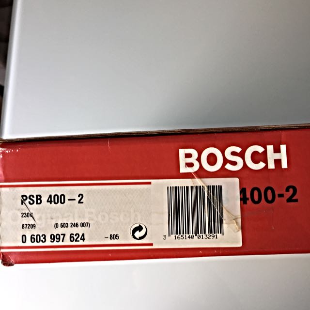 Robert Bosch PSB 400-2 Hammer Drill, Furniture & Home Living, Furniture ...