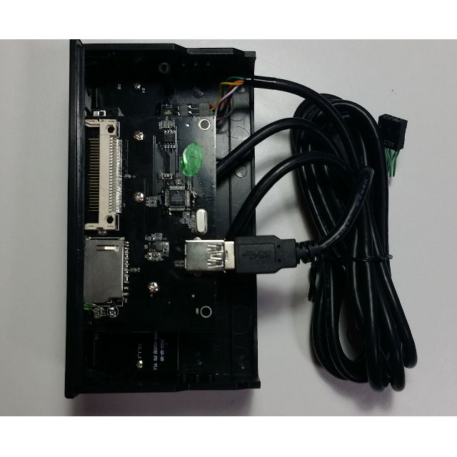 5.25 Inch Multi Port Case Panel for Front CD-ROM Bay with HD Audio Card ...
