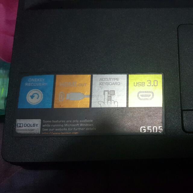 Lenovo G505 Laptop, Computers & Tech, Parts & Accessories, Networking ...