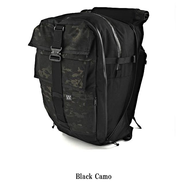 Mission Workshop Vandal Black Camo Cargo Packs, Men's Fashion, Bags, Backpacks on Carousell