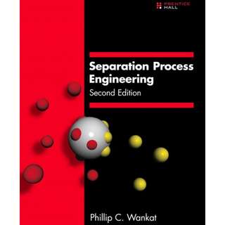 (Sold) NUS CN3132 Separation Process Engineering Second Edition ...