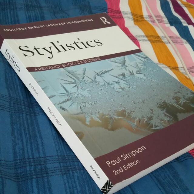 Stylistics Textbook, Hobbies & Toys, Books & Magazines, Textbooks on ...