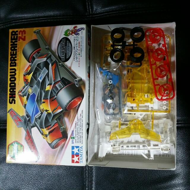 Tamiya Mini 4wd Shadow Breaker Z-3 Clear Orange Special, Hobbies & Toys ...