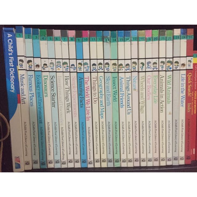 Time Life Asia A Child's First Library Of Learning Encyclopedia Full ...