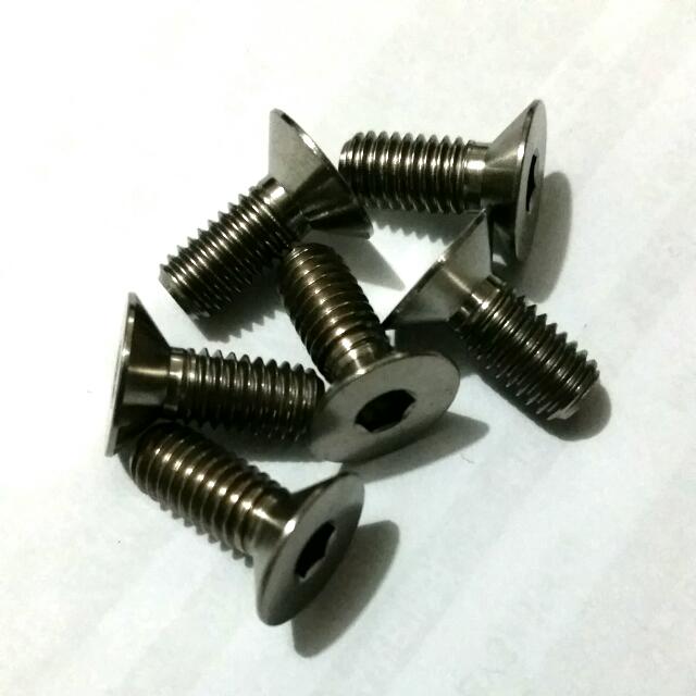 Titanium ISCG-05 Bolts, Sports Equipment, Bicycles & Parts, Parts ...