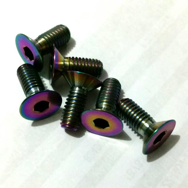 Titanium ISCG-05 Bolts, Sports Equipment, Bicycles & Parts, Parts ...