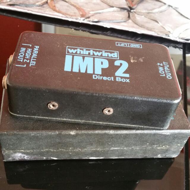 Whirlwind IMP2 Direct Box, TV & Home Appliances, TV & Entertainment, TV ...