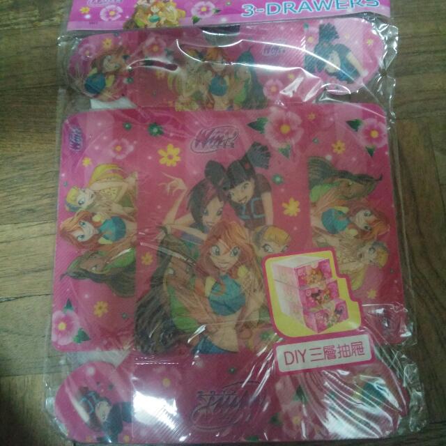 Winx Club DIY Drawer Box, Everything Else on Carousell