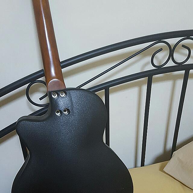 Acoustic Guitar (Nikko Guitar), Hobbies & Toys, Music & Media, Musical ...