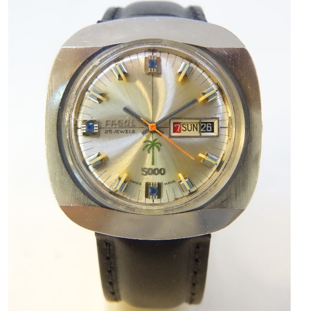 Pagol 5000 Mechanical Vintage Watch, Luxury, Watches on Carousell