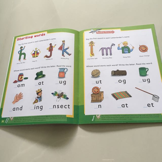 Letterland Activity Book, Hobbies & Toys, Books & Magazines, Children's ...