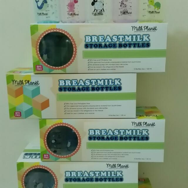 Milk Planet 5oz Storage Bottles Multi Colors, Babies & Kids, Nursing ...